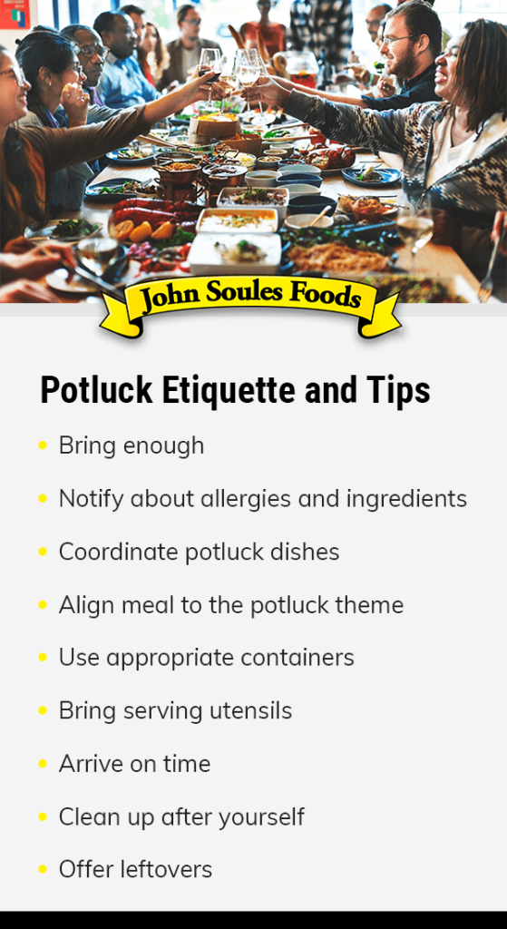 What to Bring to a Potluck - Soules Foods
